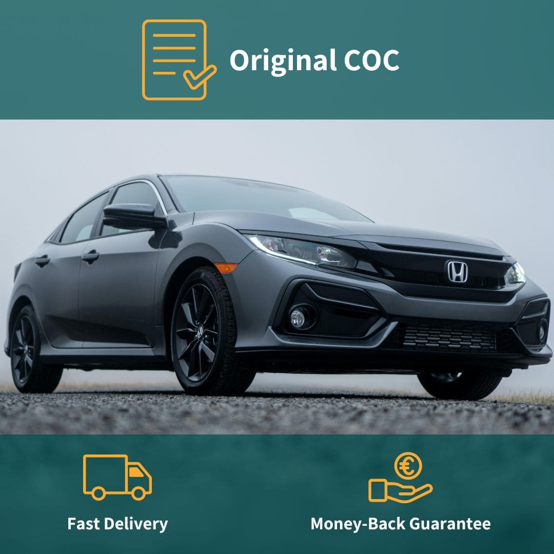 Certificado de Conformidade COC HONDA | Doc. Oficial – COC-Online
